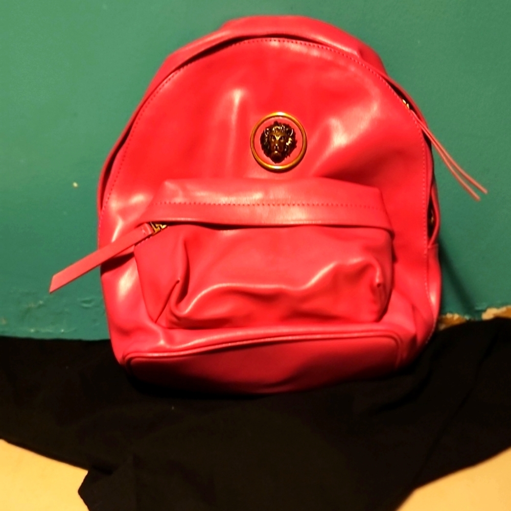 Pink Versace Leather Backpack Wore A Couple Times Gre… - Gem
